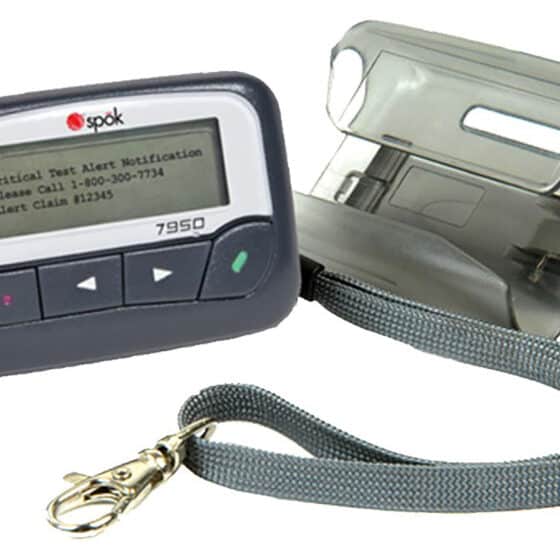 SPOK 8000 V2 Enterprise Alert Alphanumeric Pager - Sedgewall