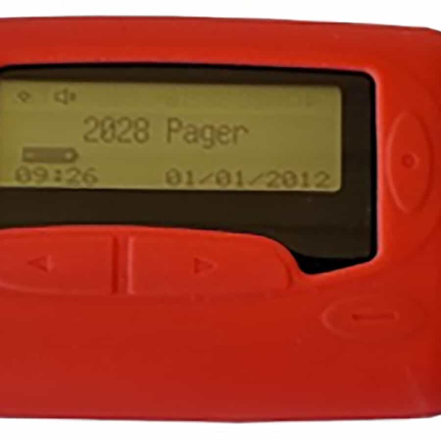 SPOK 8000 V2 Enterprise Alert Alphanumeric Pager - Sedgewall